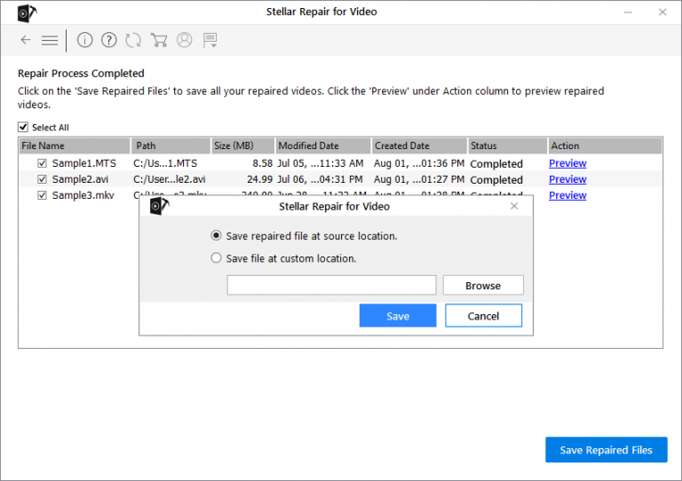 How to Fix or Repair Missing and Bad Frames in Video?