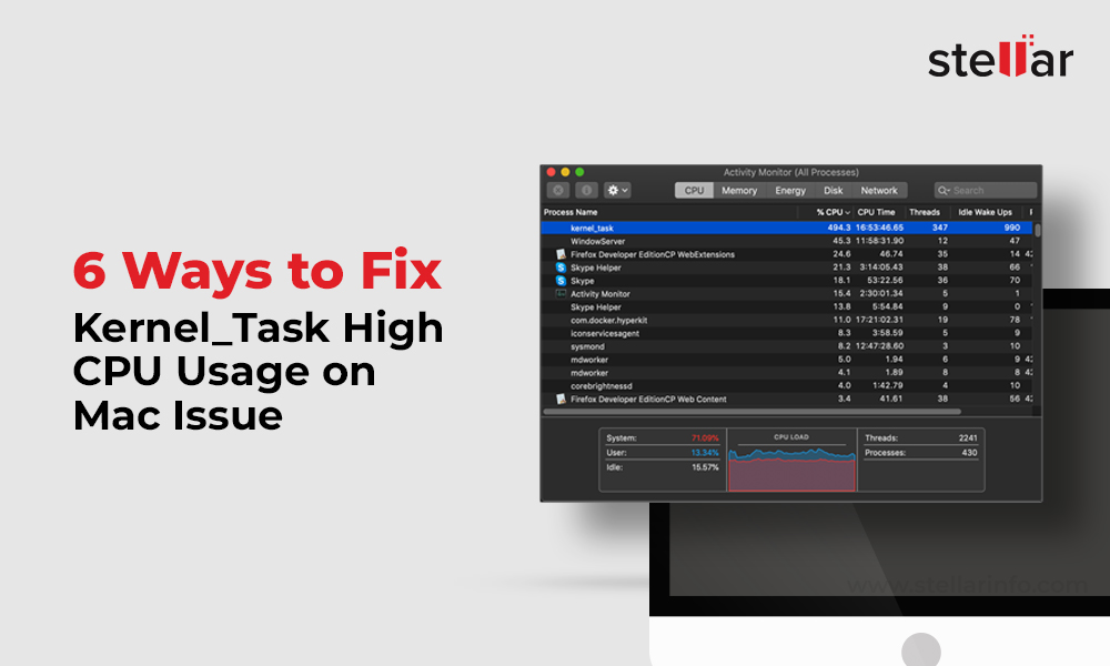6 Simple Ways to Fix Kernel_task High CPU Usage on Mac | Stellar 6 Simple Ways to Fix Kernel_task High CPU Usage on Mac | Stellar