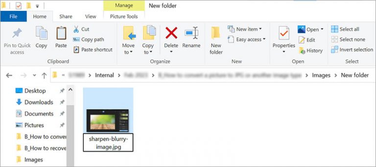 How to convert a picture to JPG or another image type? | Stellar