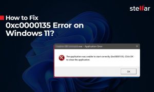 How to Fix 0xc0000135 Error on Windows 11? | Stellar