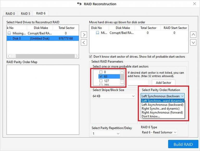 Quickly Recover Data from RAID 5 with One Drive Failure