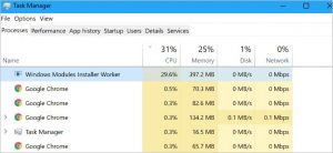 [SOLVED] – Windows Modules Installer 100% Disk Issue