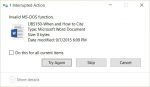 [FIXED] – Invalid MS-DOS Function Error on Windows 10/11
