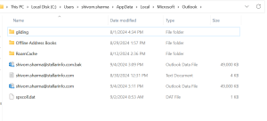 Fix Microsoft Outlook Cannot Access the Specified Folder Location