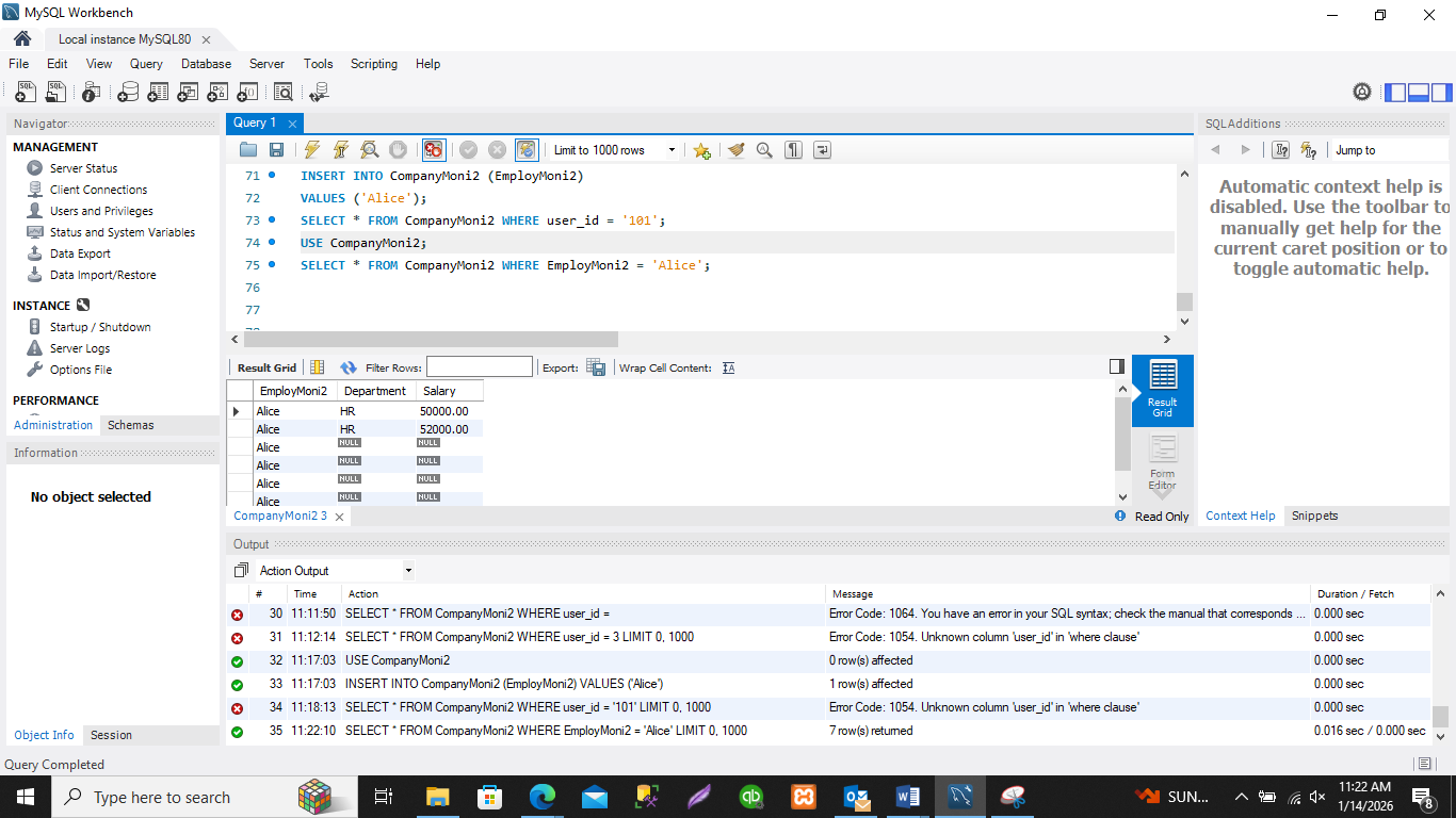 How to Fix MySQL Error 1064?