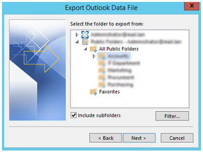 How to Export Exchange Public Folders to PST?