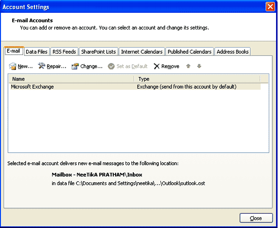 How do I Find the Location of OST File in Outlook