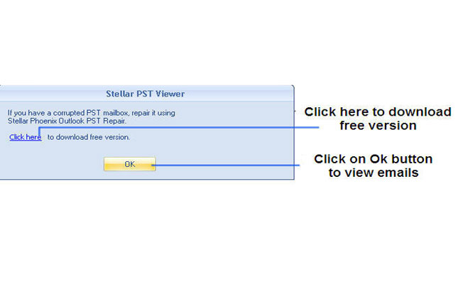Screenshots : Stellar PST Viewer Screenshots : Stellar PST Viewer